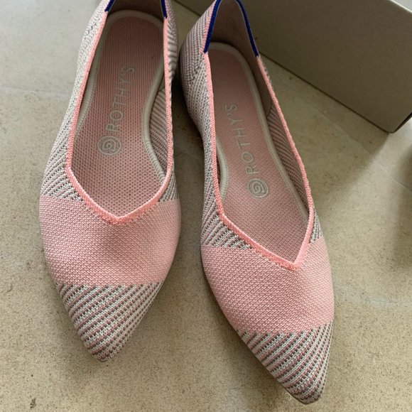 Rothy's | Shoes | Rothys Limited Edition Cotton Candy Points Sz 8 ...